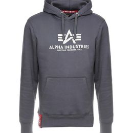 Alpha Industries Sweatshirt 'Basic' Herren Gr&ouml;&szlig;e S grey denim