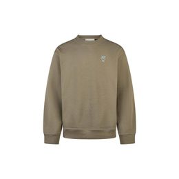 Cleptomanicx Sweater 'Sketch Gull' male Brown size S