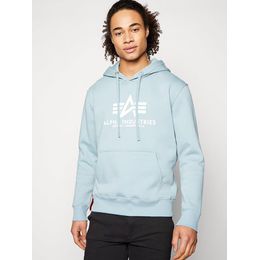 Alpha Industries Sweatshirt 'Basic' male Blue size S