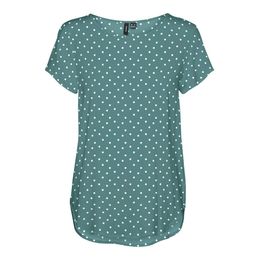 Véro Moda VERO MODA T-Shirt 'VMBella' Damen Größe XS türkis / weiß