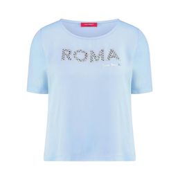 Laura Biagiotti ROMA - Rundhals-Shirt, blau, Gr. 42 / M