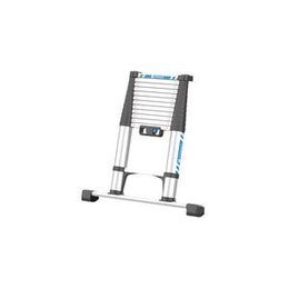 Zarges Teleskopleiter, 150 kg, Stufen 13, Aluminium - 40401