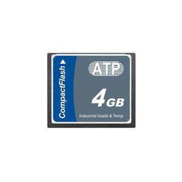 ATP Industrielle Speicherkarte, CompactFlash (CF), 4GB, 61MB/s, 55MB/s, Blau - AF4GCFI-TACXP
