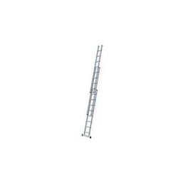 Zarges Teleskopleiter, 150 kg, Stufen 8, Aluminium - 44851