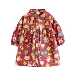 next Dress girl Brown size 3-4 yrs