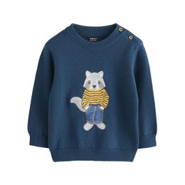next Pullover Jungen Gr&ouml;&szlig;e 74 blau / navy / gelb / hellgrau