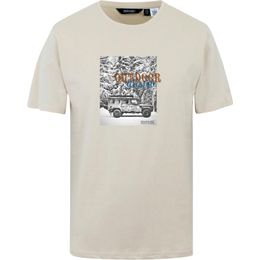 Regatta Cline IX Herren T-Shirt beige XXL - Herrenshirts, -hemden & -pullover