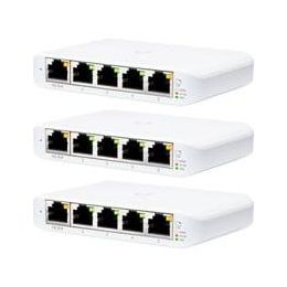 Ubiquiti UniFi Flex-Mini, Switch wei&szlig;, 3er Pack