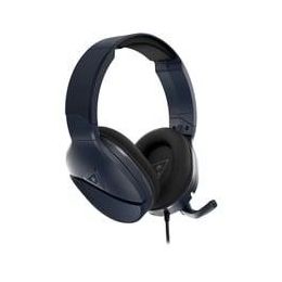 Turtle Beach Recon 200 Gen 2, Gaming-Headset dunkelblau, 3,5 mm Klinke