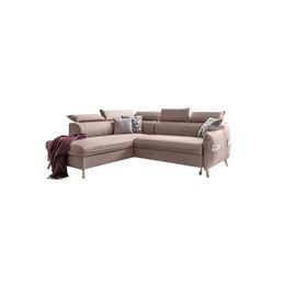 Miuform Ecksofa mit Schlaffunktion Sweet Harmony beige Ma&szlig;e (cm): B: 253 H: 95 Sofas > Sofas nach Material > Stoffsofas &raquo; Sofa DE
