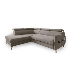 Miuform Ecksofa mit Schlaffunktion Sweet Harmony beige Ma&szlig;e (cm): B: 253 H: 95 Sofas > Sofas nach Material > Stoffsofas &raquo; Sofa DE