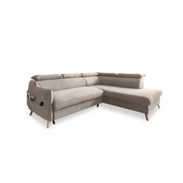 Miuform Ecksofa mit Schlaffunktion Sweet Harmony beige Ma&szlig;e (cm): B: 253 H: 95 Sofas > Sofas nach Material > Stoffsofas &raquo; Sofa DE
