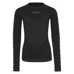 Hummel Funktionsshirt Jungen Gr&ouml;&szlig;e 116 grau / schwarz