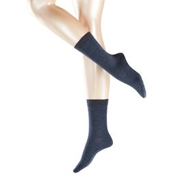 Falke Socken 'Softmerino' Damen Gr&ouml;&szlig;e 41/42 dunkelblau