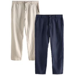 next Hose Herren Gr&ouml;&szlig;e 32 creme / navy