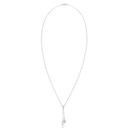 Elli Halskette Damen Größe 45 silber / perlweiß