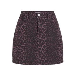 Vila Rock Damen Größe 38 rotviolett / schwarz