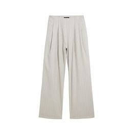 Desigual Hose Damen Größe 36 hellgrau / weiß