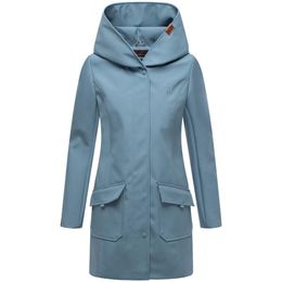 Marikoo Raincoat 'Mayleen' female Blue size XXL