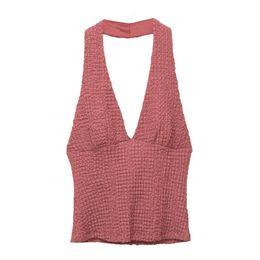 Pull&Bear Pull&bear Top female Red size XS
