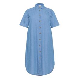 Kaffe Curve Shirt Dress 'Louisa' female Blue size 52