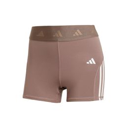 adidas Performance Sportshorts 'HYGLM' Damen Größe XL/XXL brokat / weiß
