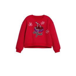 Desigual Sweatshirt M&auml;dchen Gr&ouml;&szlig;e 158/164 mischfarben / rot