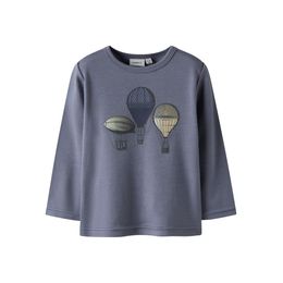 name it Shirt 'Willitus' Jungen Gr&ouml;&szlig;e 116 navy / hellbraun / basaltgrau / schwarz