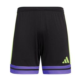 adidas Performance Sportshorts 'Squadra 25' Herren Größe XS limette / dunkellila / schwarz