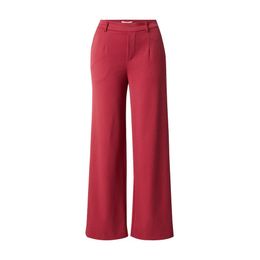 Object Pleat-Front Pants 'OBJLisa' female Red size 38