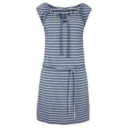 Venice Beach Jerseykleid mehrfarbig Gr. 34 für Damen. Mit gekräuselter Ausschnitt. Figurumspielend