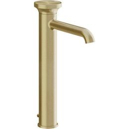 Gessi, Badarmatur, Origini Waschtisch-Einhebelmischer hohe Version, mit Ablaufgarnitur, Ausladung 164mm