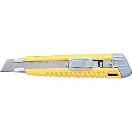 KDS, Cutter, Universalcutter Safety Lock m. 18mm Abbrechklinge, Federraster u. Fixierkeil