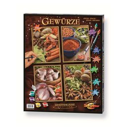 Simba Brettspiel Schipper 609340719 - Gewuerze, Malen nach Zahlen - Ab 6 Jahren | Gr.: onesize