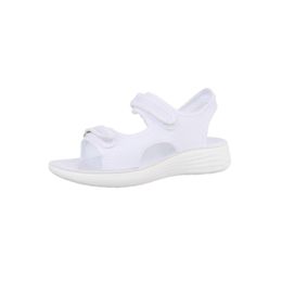 Ital-Design Sandale & Sandalette in Wei&szlig; | Gr.: 38
