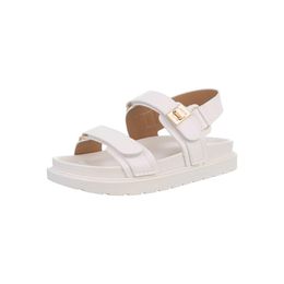 Ital-Design Sandale & Sandalette in Wei&szlig; | Gr.: 36