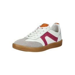 Ricosta Leder-Sneakers in Wei&szlig;/ Pink | Gr.: 33