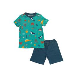 Schlummersack Kinder-Shorty aus Bio-Baumwolle in Hellblau | Gr.: 140