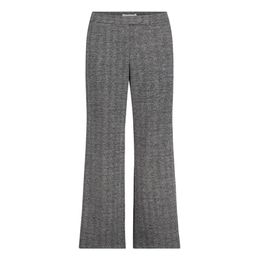 BETTY & CO BETTY & CO Stoffhose mit Lurexfaden in Schwarz/Grau | Gr.: 42