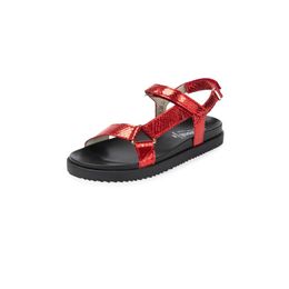 vitaform Ziegenleder Sandalen in rot | Gr.: 40