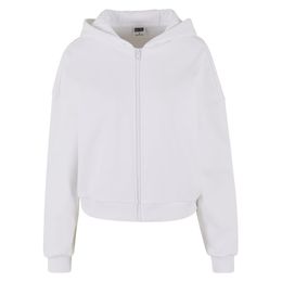Urban Classics Zip-Kapuzenpullover in white | Gr.: XL