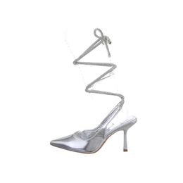 Ital-Design Pump in Silber | Gr.: 40