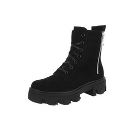 Ital-Design Stiefelette in Schwarz | Gr.: 38