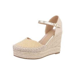 Ital-Design Sandale & Sandalette in Gold | Gr.: 38