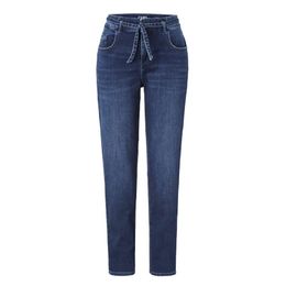 Paddock's Paddock's 5-Pocket Hose CARO in dark blue heavy wash with 3D pleats | Gr.: 36/L26