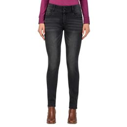 Timezone Jeans "Enya" - Skinny fit - in Dunkelgrau | Gr.: W26/L32