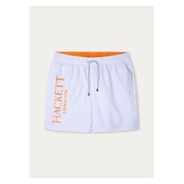 Hackett London Badeshorts in Weiß | Gr.: XL