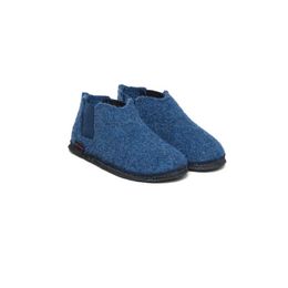 Kitz-Pichler Hausschuh H&uuml;tten-Chelsea in jeansblau/blau | Gr.: 24