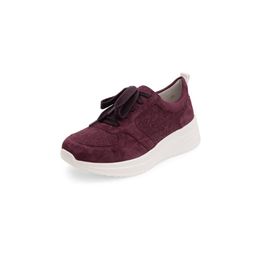 vitaform Samtziegenleder Sneaker in aubergine | Gr.: 40