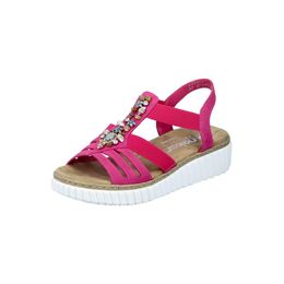 Rieker Komfort Sandalen in Pink | Gr.: 36